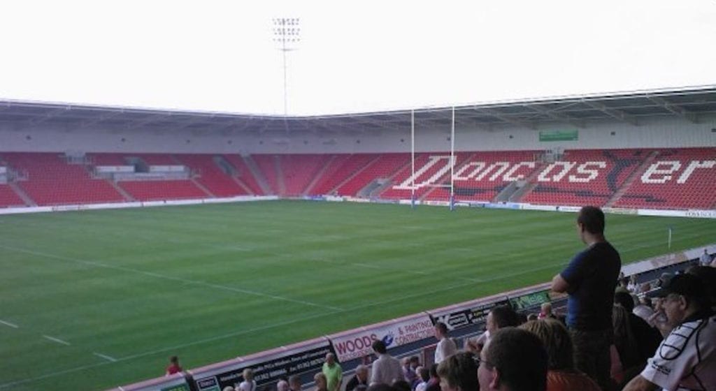 Keepmoat Stadium, the home of Doncaster FC and Doncaster RLFC
