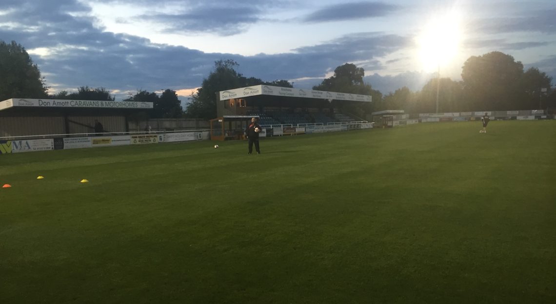 Don Amott Arena, the home of Mickleover FC