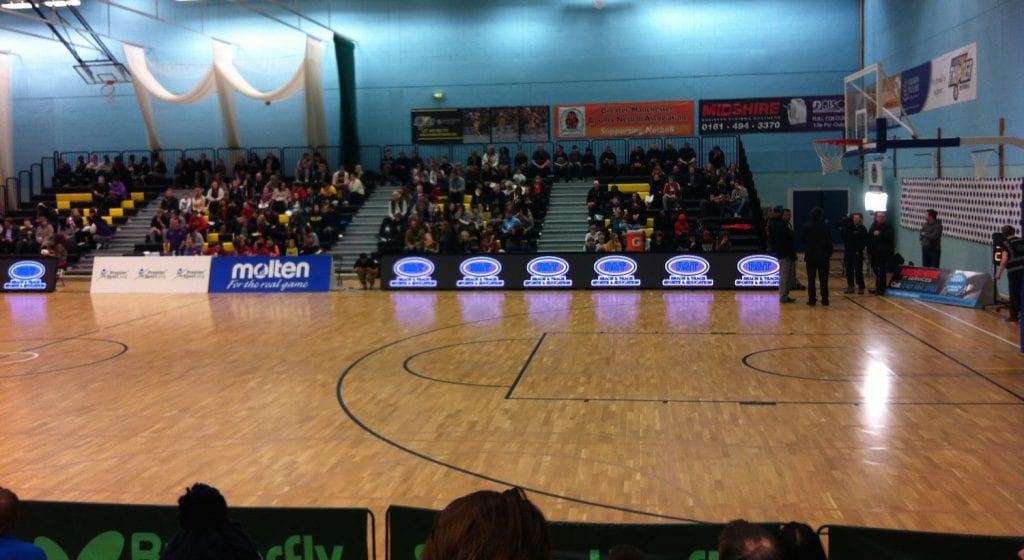 University of Worcester Arena, the home of Worcester Wolves